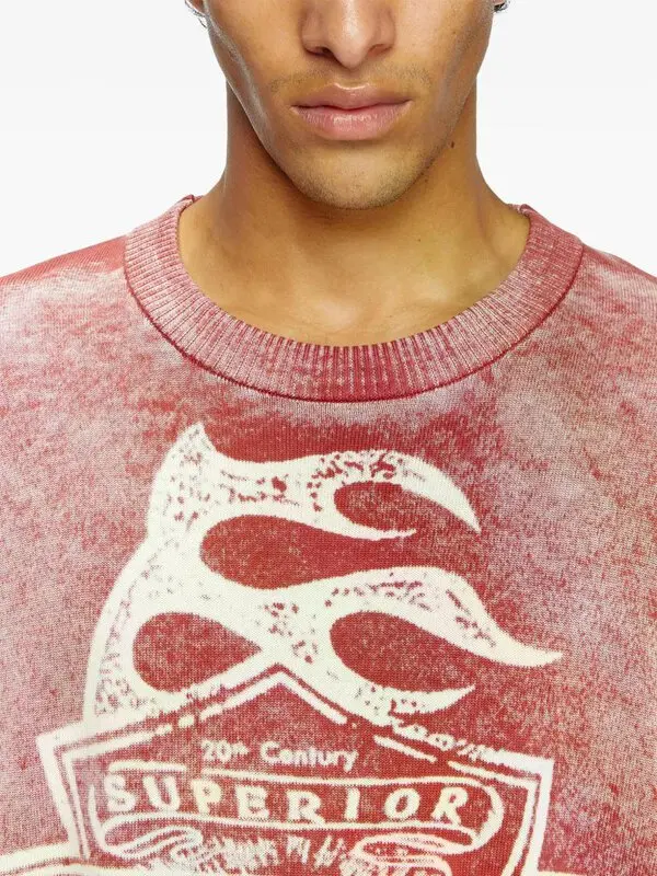DIESEL® K-belez Sweatshirt - Red