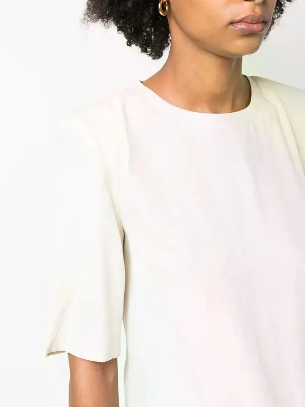 Pinko Round-neck Short-sleeve Blouse