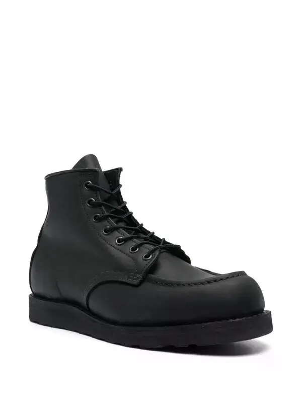 Red Wing Leather Ankle Boots - Black