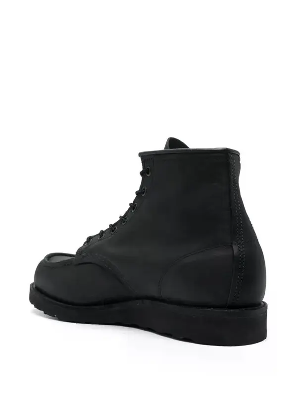 Red Wing Leather Ankle Boots - Black