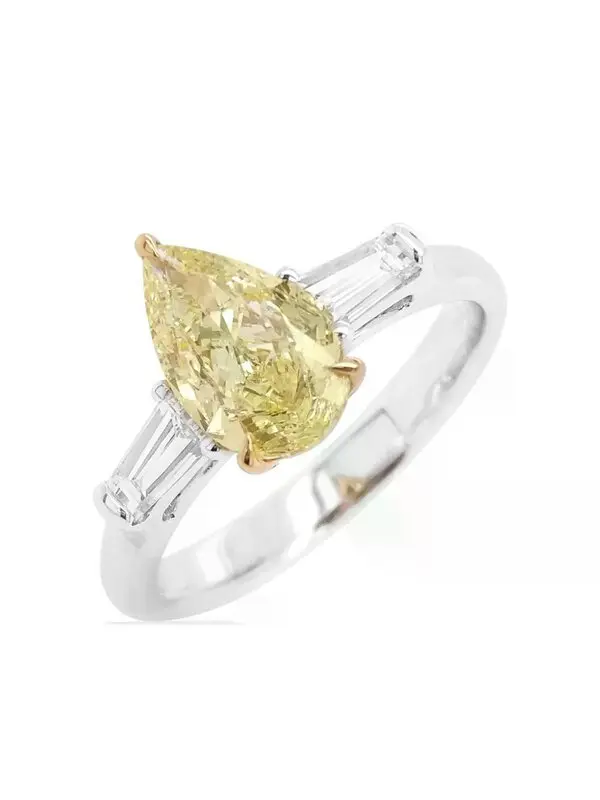 HYT JEWELRY Platinum And Diamond Cocktail Ring