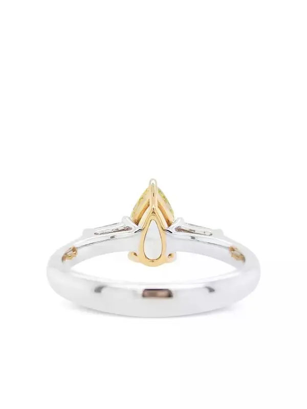 HYT JEWELRY Platinum And Diamond Cocktail Ring