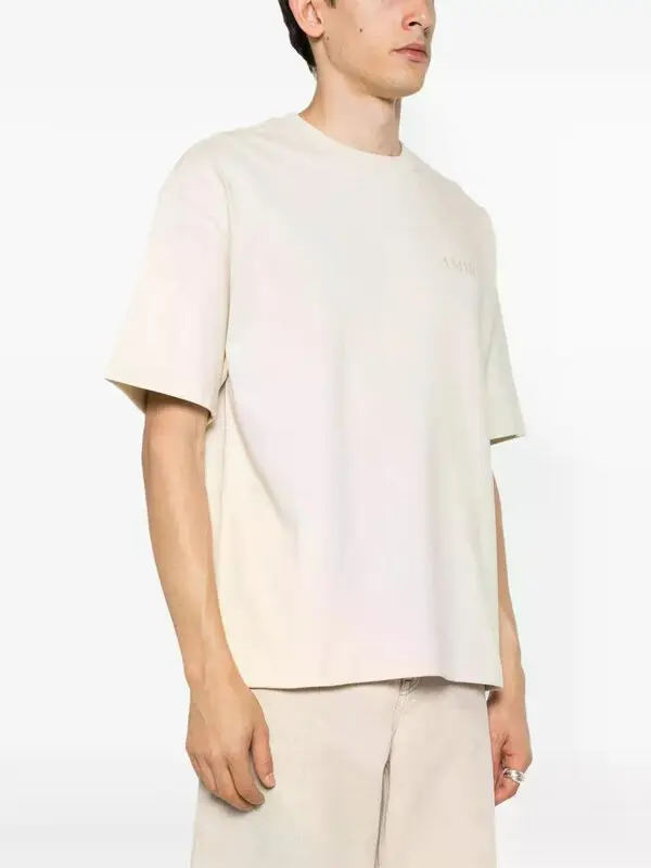 Amiri Logo-embroidered Cotton T-shirt
