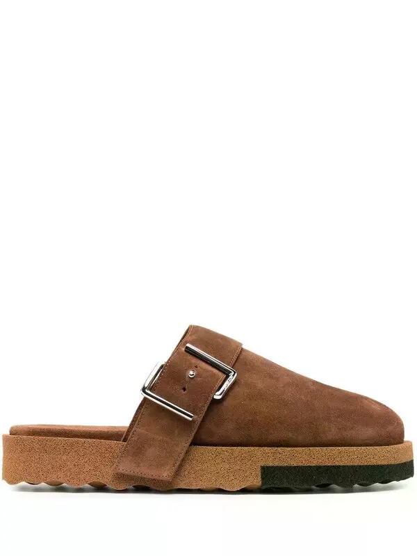 Off-White Comfort Backless Slippers