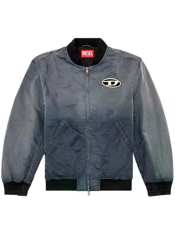 DIESEL® J-kepes Bomber Jacket - Grey