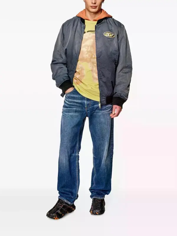 DIESEL® J-kepes Bomber Jacket - Grey