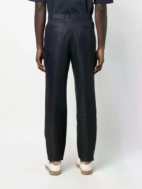 Zegna Mid-rise Straight-leg Trousers