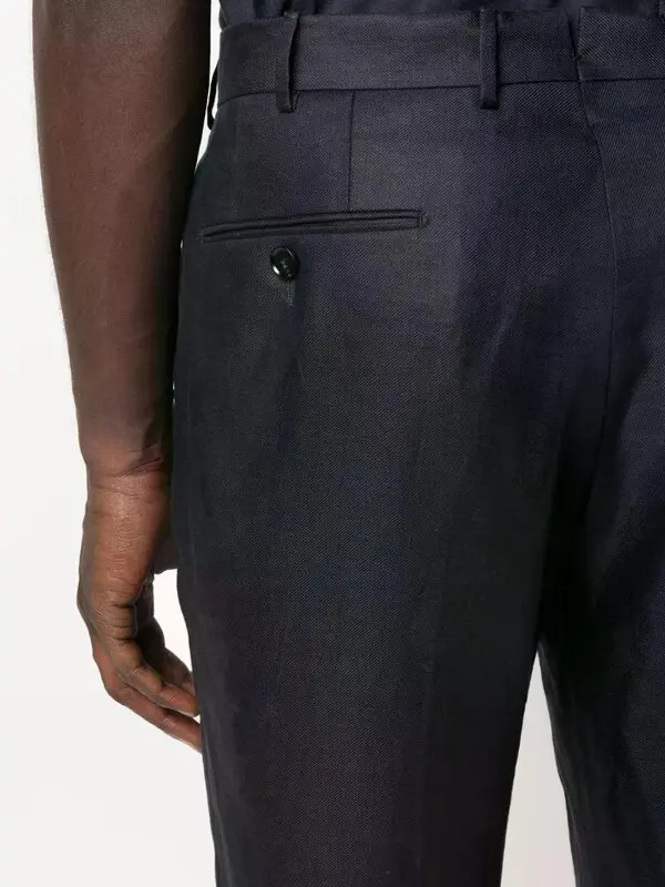 Zegna Mid-rise Straight-leg Trousers