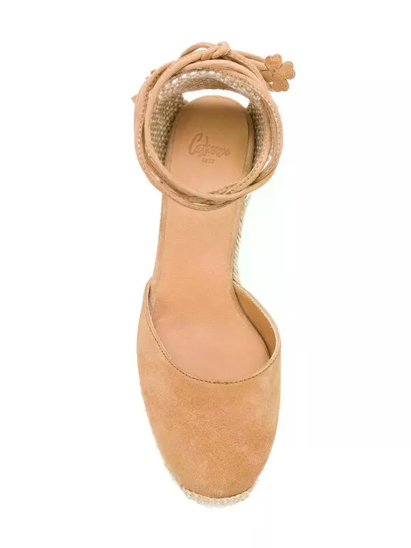 CastaÑer 95mm Carina Suede Espadrilles