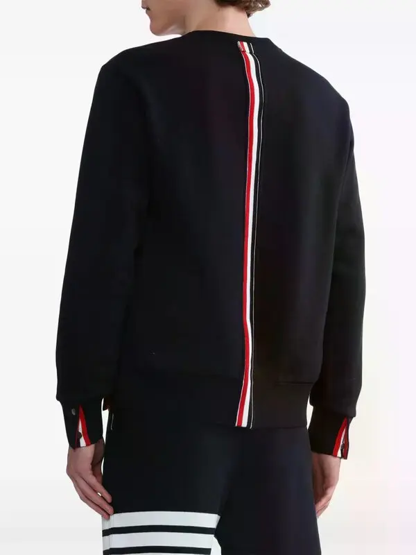 Thom Browne Rwb Stripe Sweatshirt - Blue