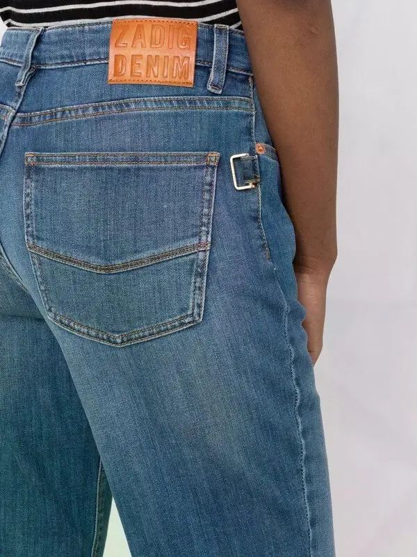 Zadig&Voltaire Cropped Slim-fit Jeans