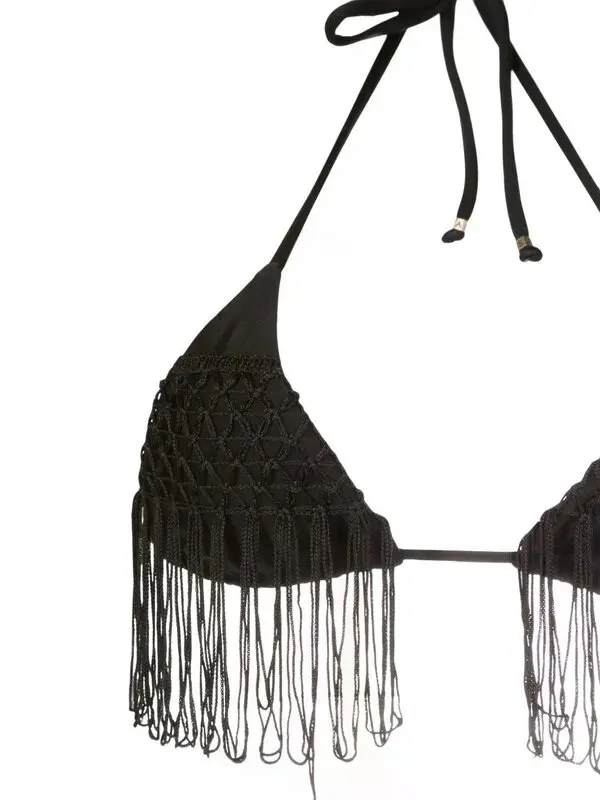 AMIR SLAMA Floral-print Two-piece Bikini Set
