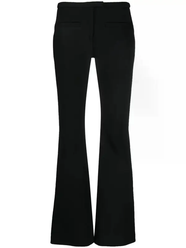 COURREGES Crepe Flared Trousers