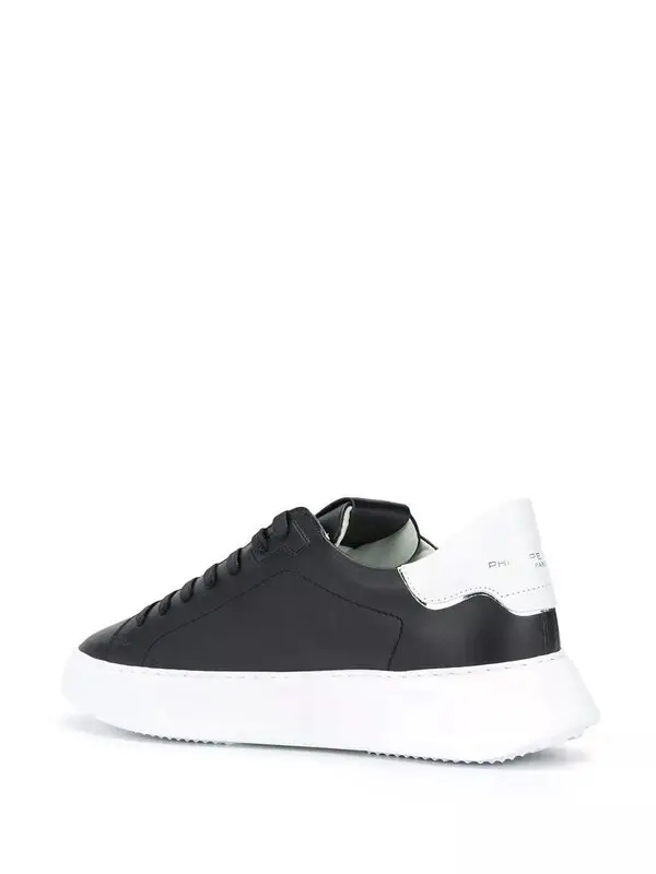 Philippe Model Temple Veau Low-top Sneakers - Black