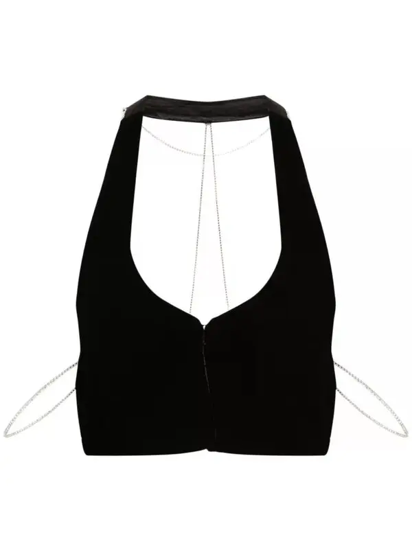HAMOULET Cosmos Velvet Waistcoat
