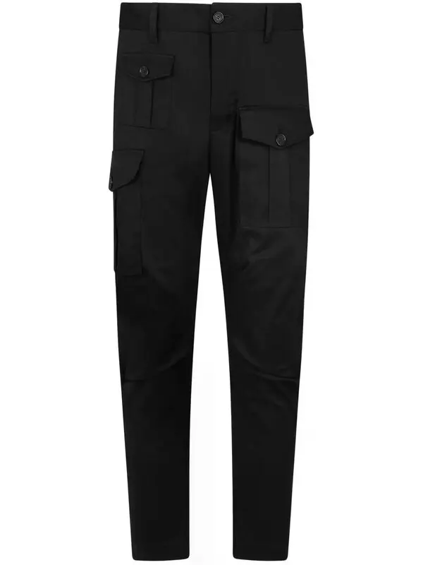 Dsquared2 Cargo Trousers - Black