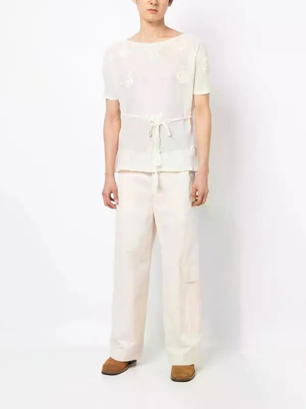 BODE Cotton Embroidered Top