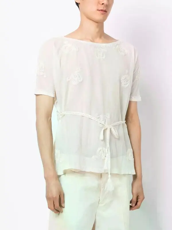 BODE Cotton Embroidered Top