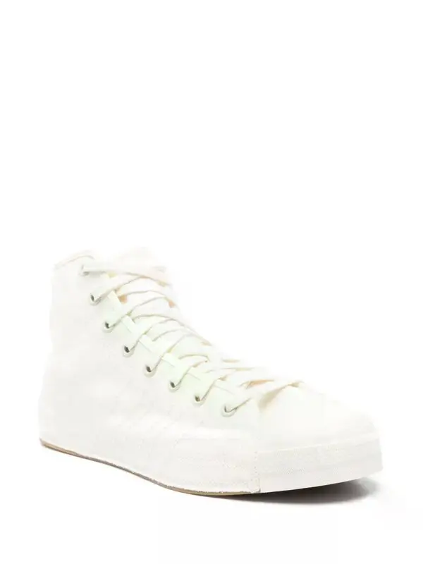 Y3 High Top Canvas Sneakers