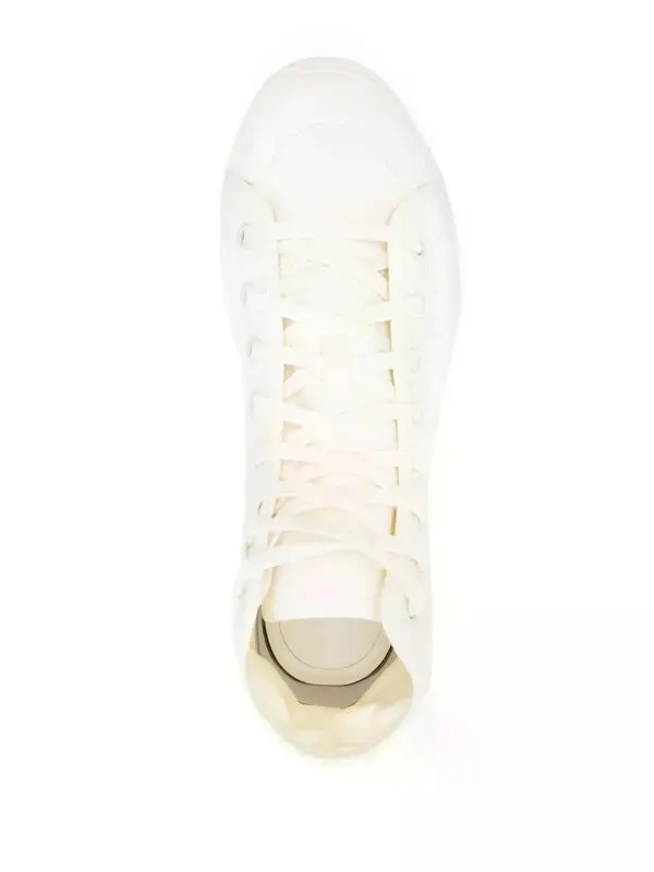 Y3 High Top Canvas Sneakers