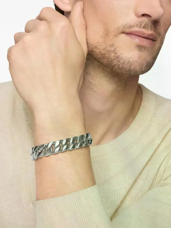 David Yurman Sterling Curb Chain Bracelet