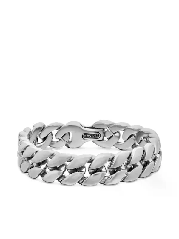 David Yurman Sterling Curb Chain Bracelet