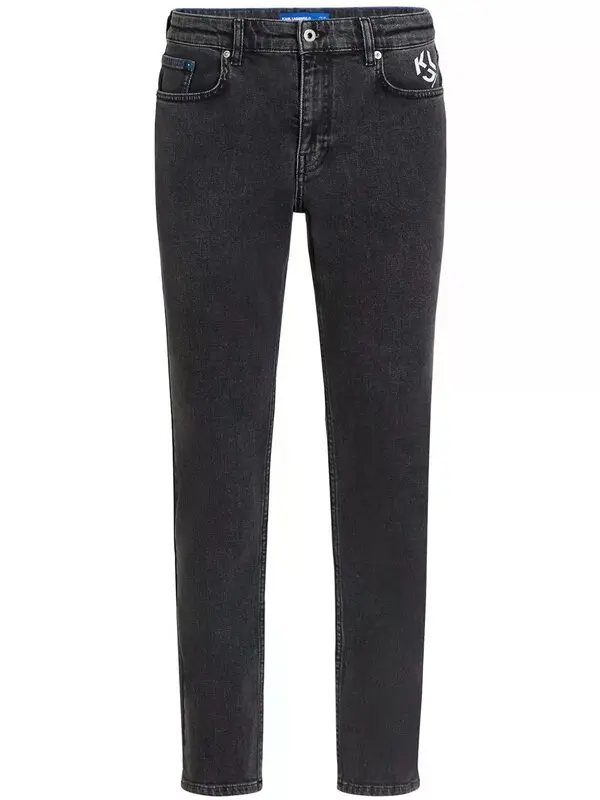 Karl Lagerfeld Logo-print Skinny Jeans
