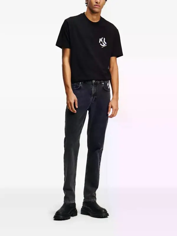 Karl Lagerfeld Logo-print Skinny Jeans