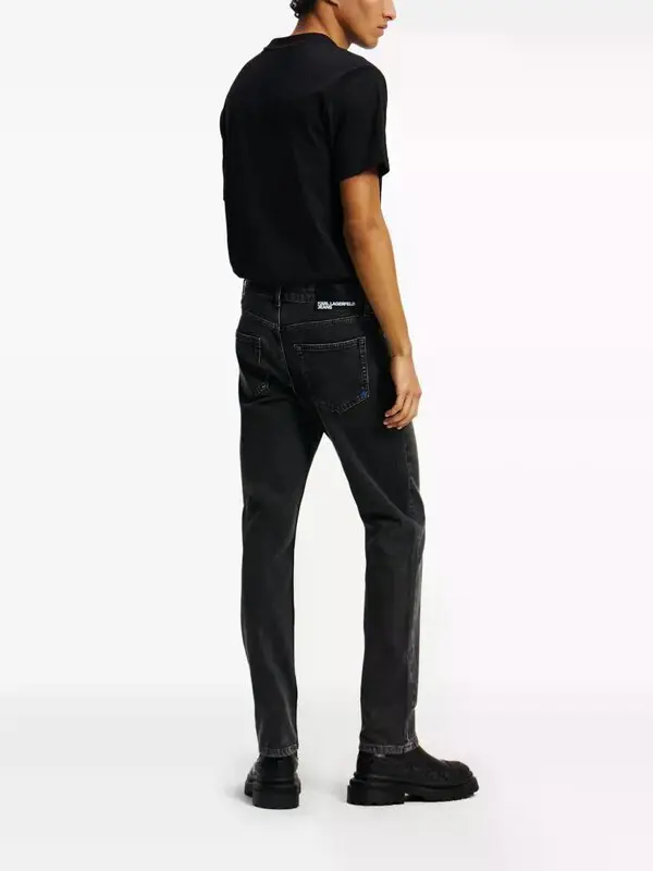 Karl Lagerfeld Logo-print Skinny Jeans