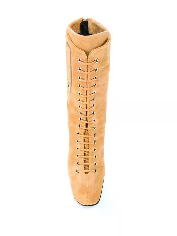 Off-White Lace-up Ankle Boots