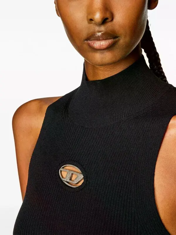 DIESEL® M-onervax Mock-neck Dress