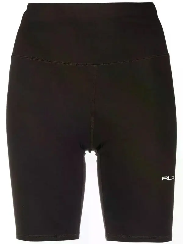 Rlx Ralph Lauren High-waist Cycling Shorts - Brown