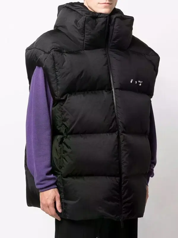 Off-White Logo-print Down-feather Gilet