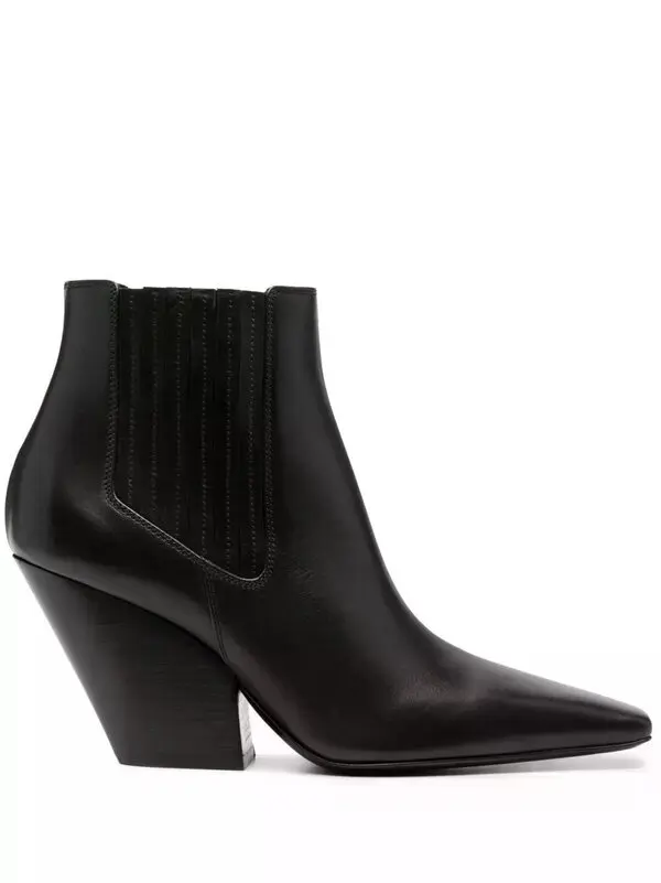 Casadei Leather Ankle Boots