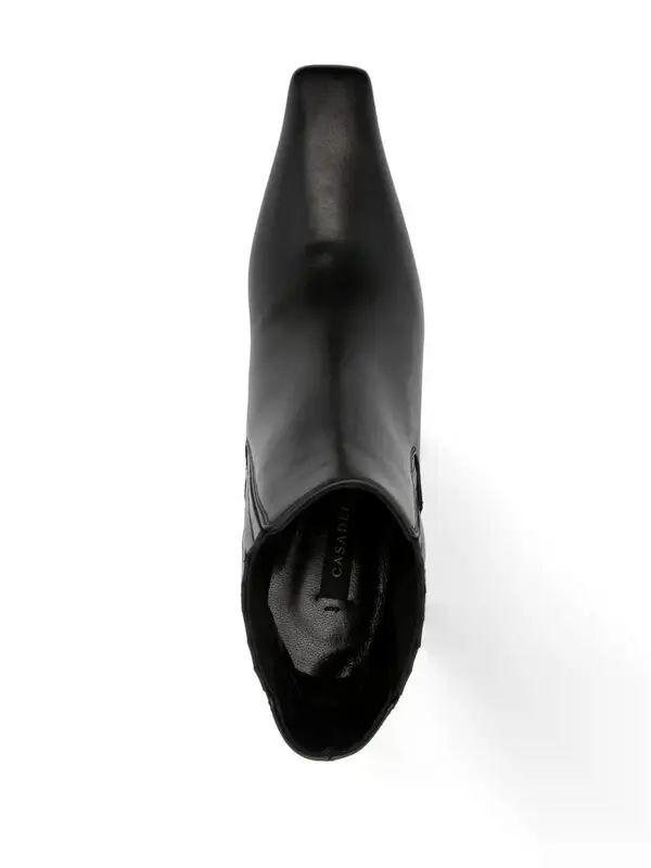 Casadei Leather Ankle Boots
