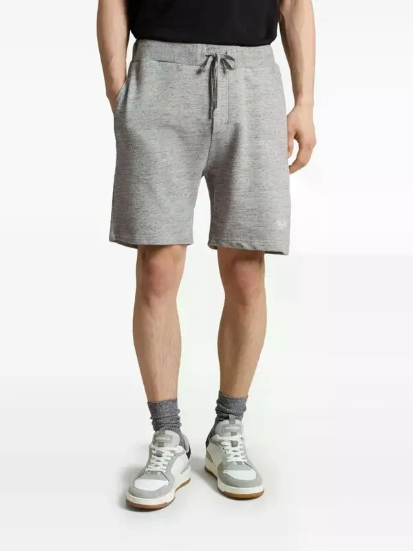 Woolrich Elasticated Waistband Logo Detail Knee Length Shorts