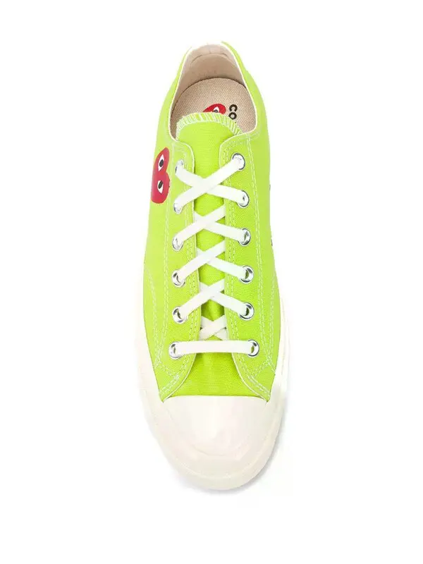 CONVERSE X COMME DES GARONS PLAY Chuck 70 Low-top Sneakers - Green