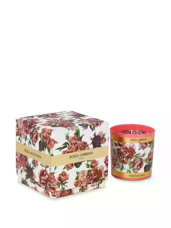 Dolce & Gabbana Floral-print Scented Candle