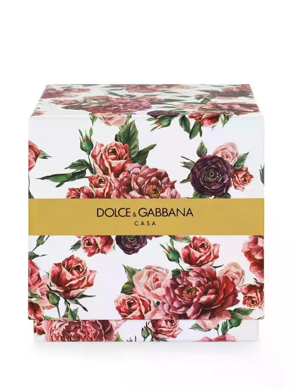 Dolce & Gabbana Floral-print Scented Candle