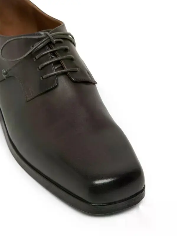 Marsèll Parapetto Square-toe Leather Derby Shoes