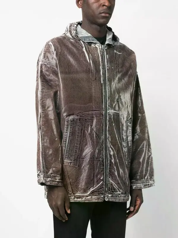 DIESEL® Coated Denim Jacket