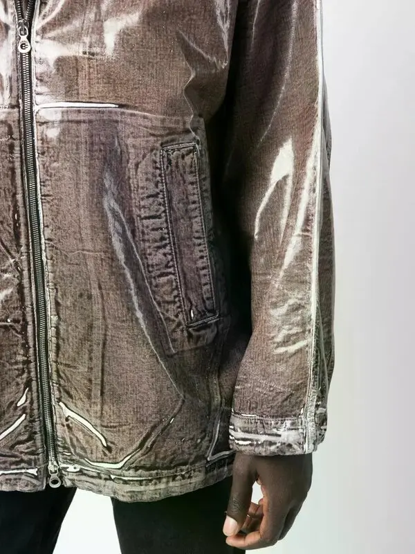 DIESEL® Coated Denim Jacket