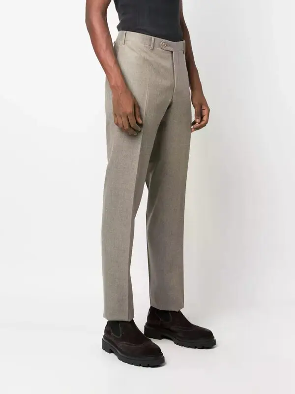 Canali Slim-cut Wool Chinos