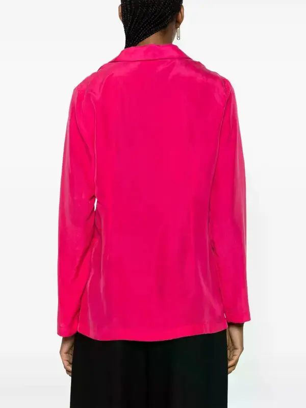 P.a.r.o.s.h Silk-blend Blazer - Pink