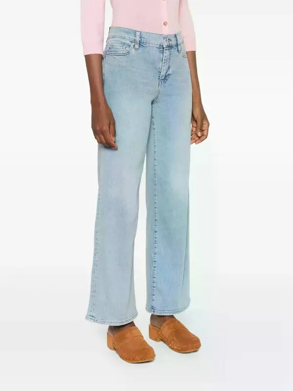FRAME Wide-leg Jeans - Blue