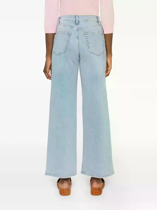 FRAME Wide-leg Jeans - Blue