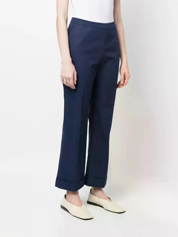 Aspesi Cropped Flared Trousers