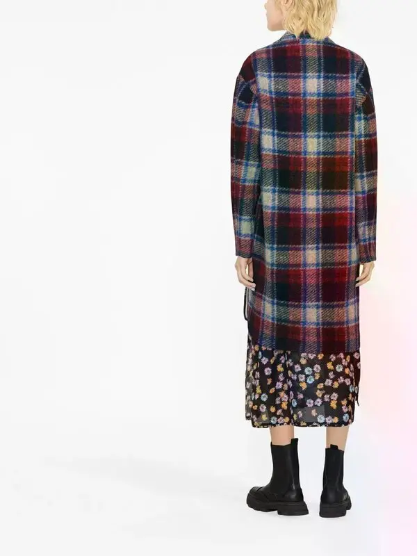 MARANT ETOILE Gabriel Checked Coat