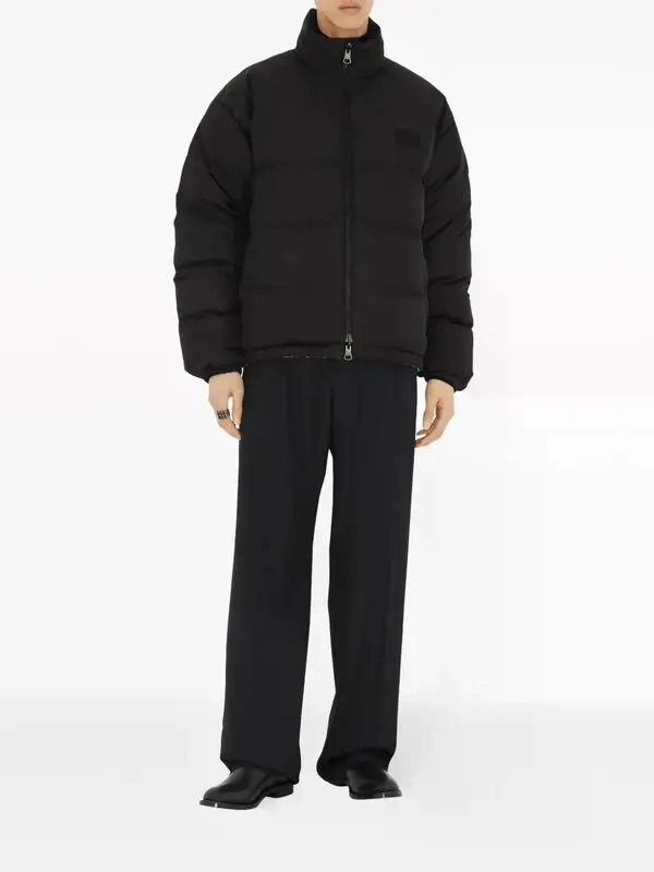 Burberry Vintage Check-pattern Reversible Padded Jacket