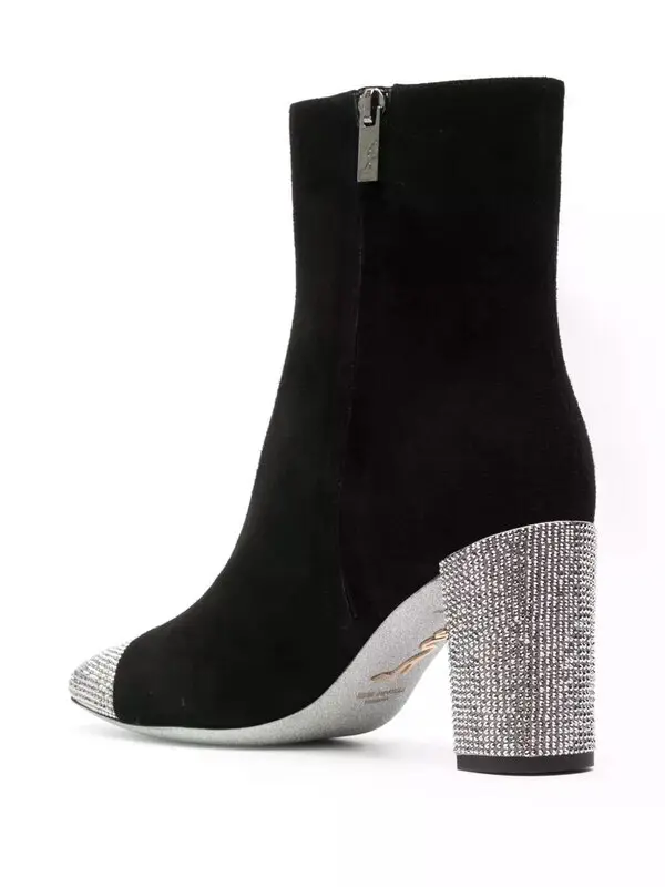 Rene Caovilla Bonnie 85mm Suede Boots